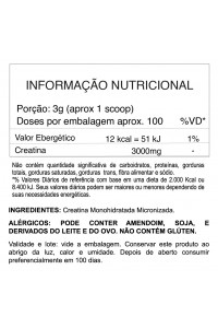 RED LION SUPLEMENTOS - CREATINE RED LION - 300G